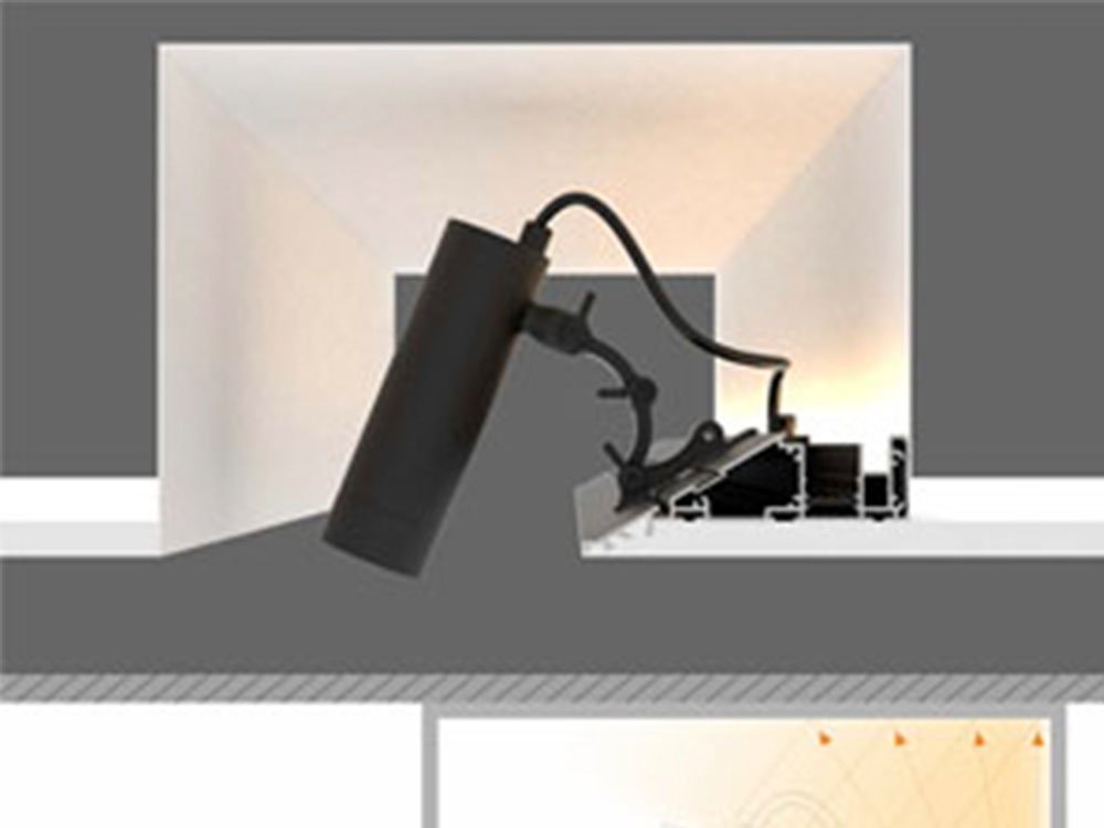 Hidden track light China factory | KLM hidden track lighting