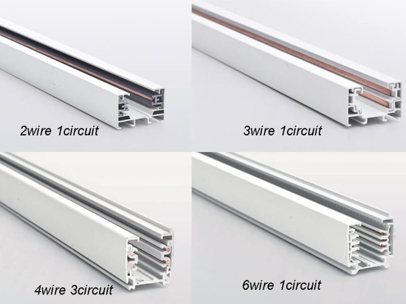 220V LED Track Rails | Magnetic Track Bar | 3 Circuit Track bar